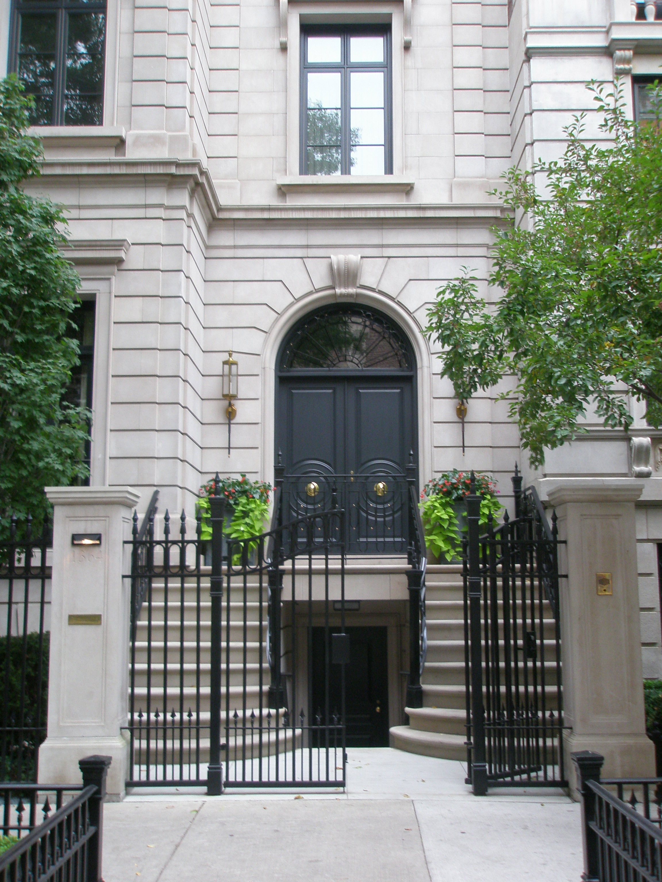 Custom Exterior Sconces - Chicago Luxury Design - Soucie Horner, Ltd.