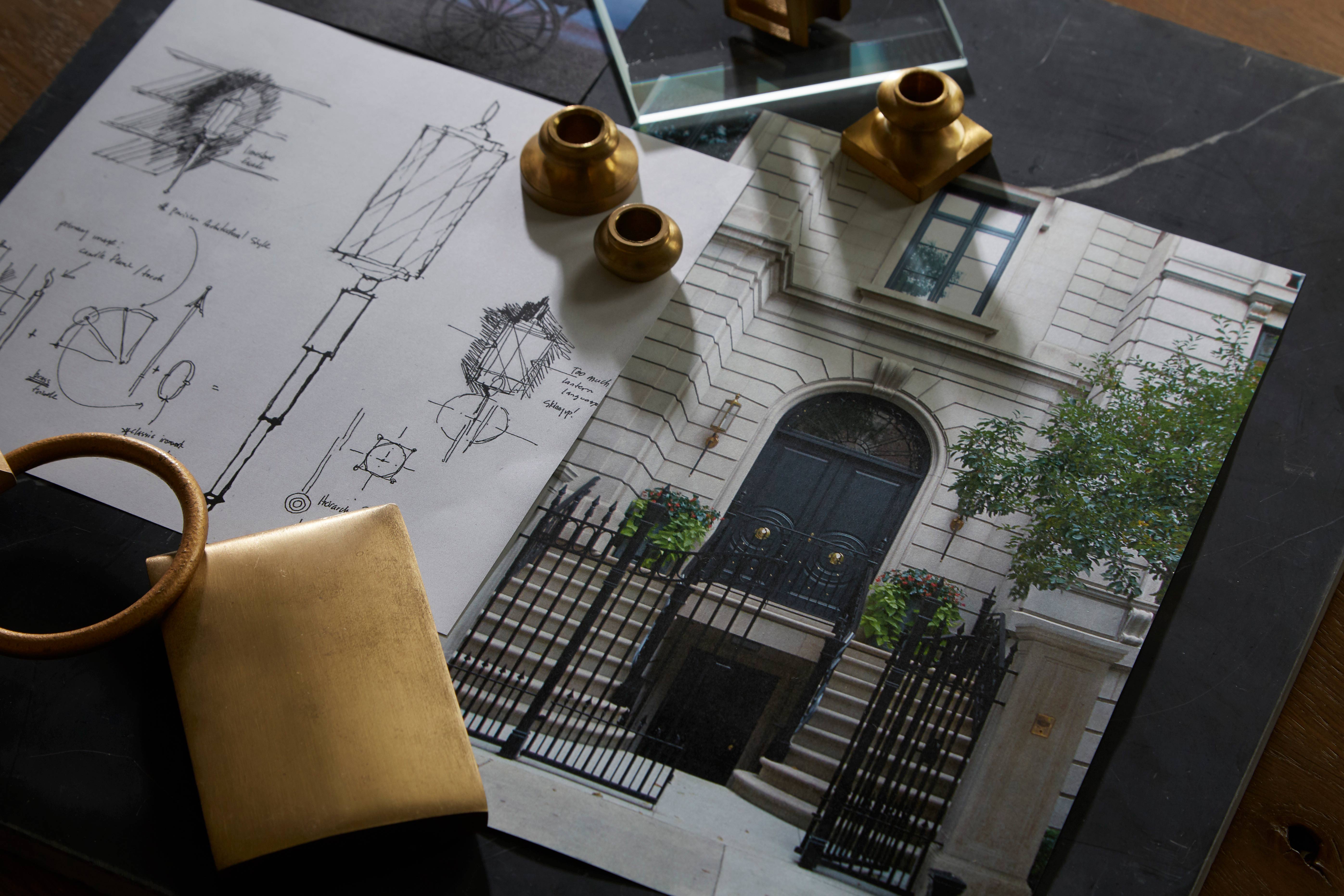 Custom Exterior Sconces - Chicago Luxury Design - Soucie Horner, Ltd.